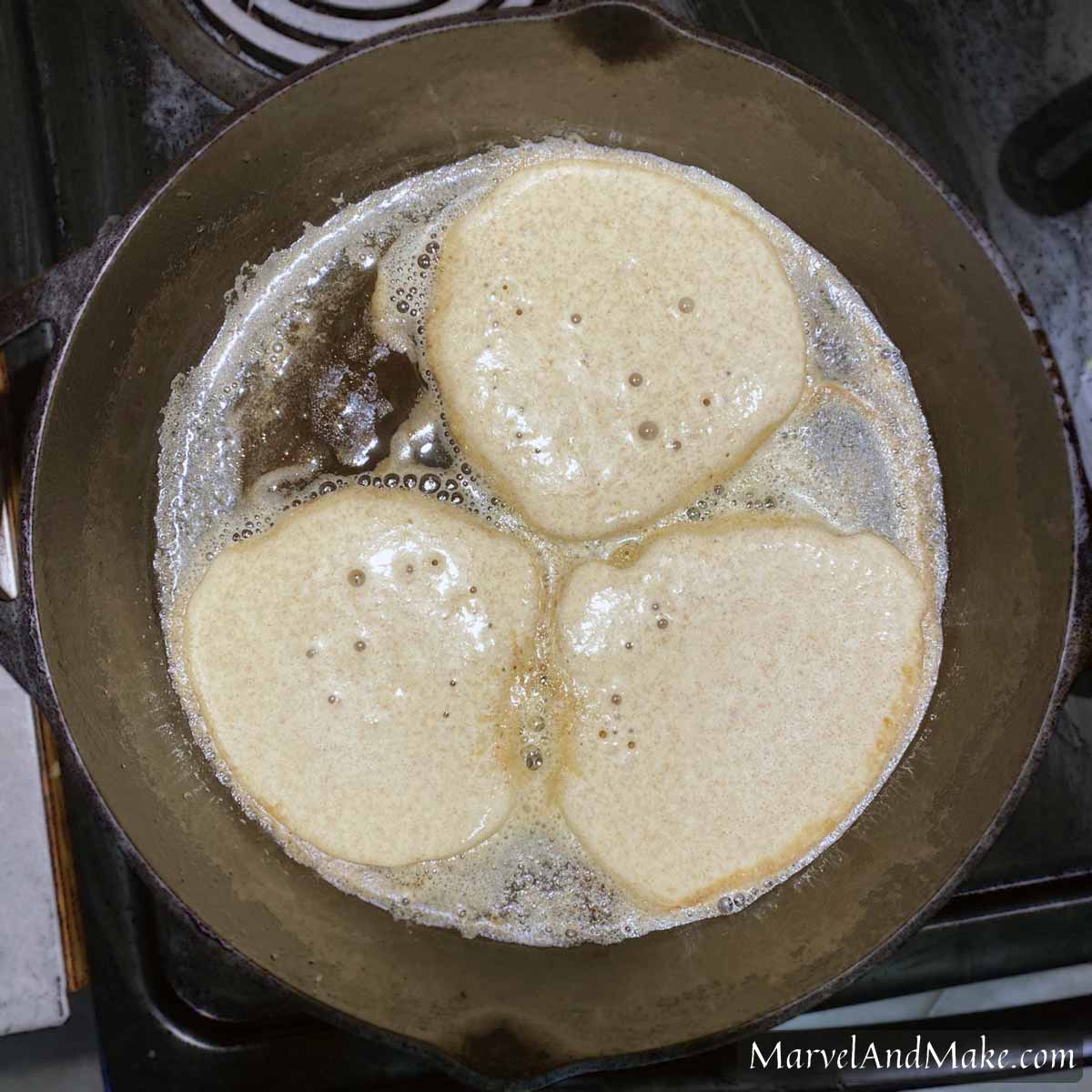 Sourdough Pancakes with Soaked Oats - Marvel & Make