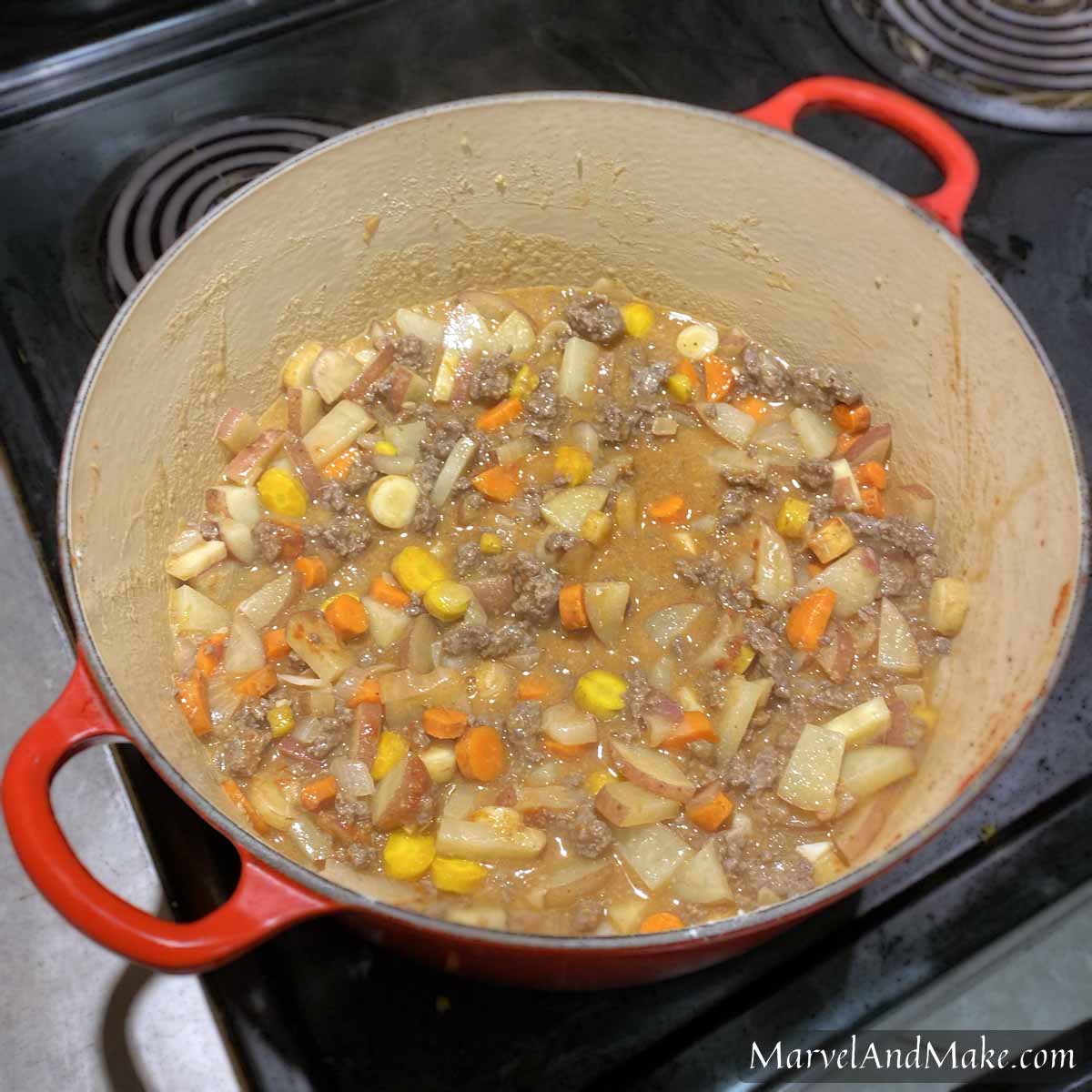 Savory Beef Pie - Marvel & Make