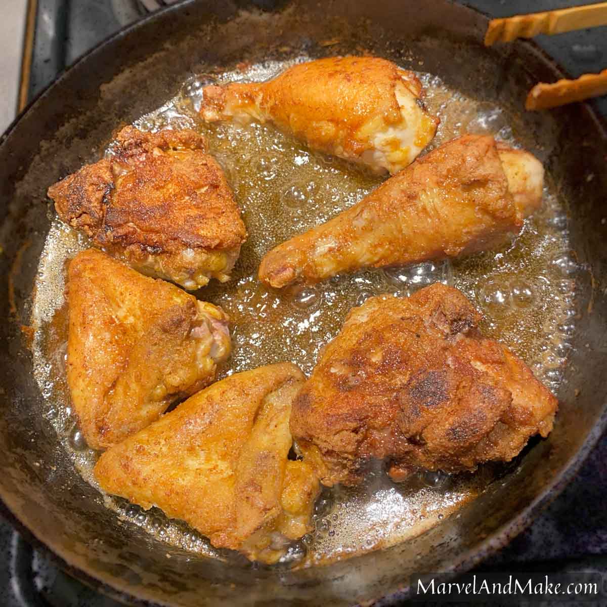 Einkorn Fried Chicken - Marvel & Make